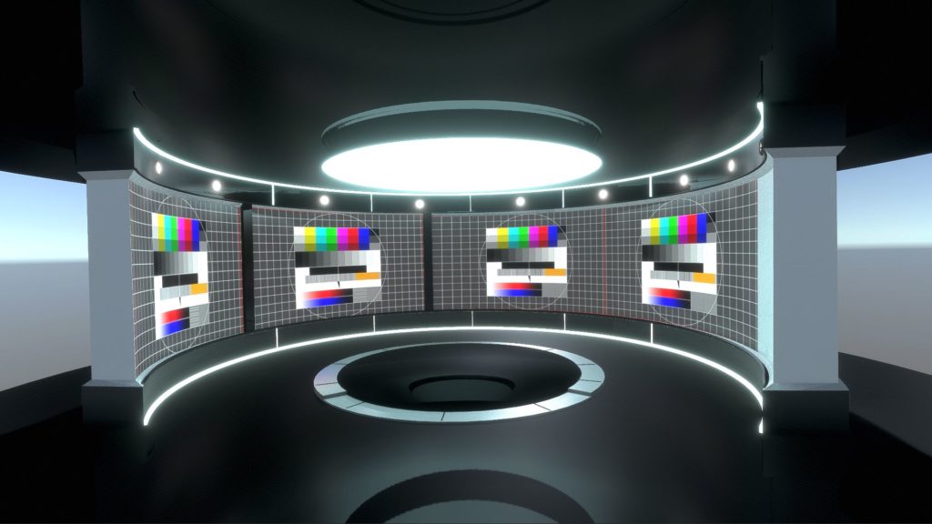 Virtual Set 002 For Vset3D Studio | Vset3D | AI video and Virtual ...