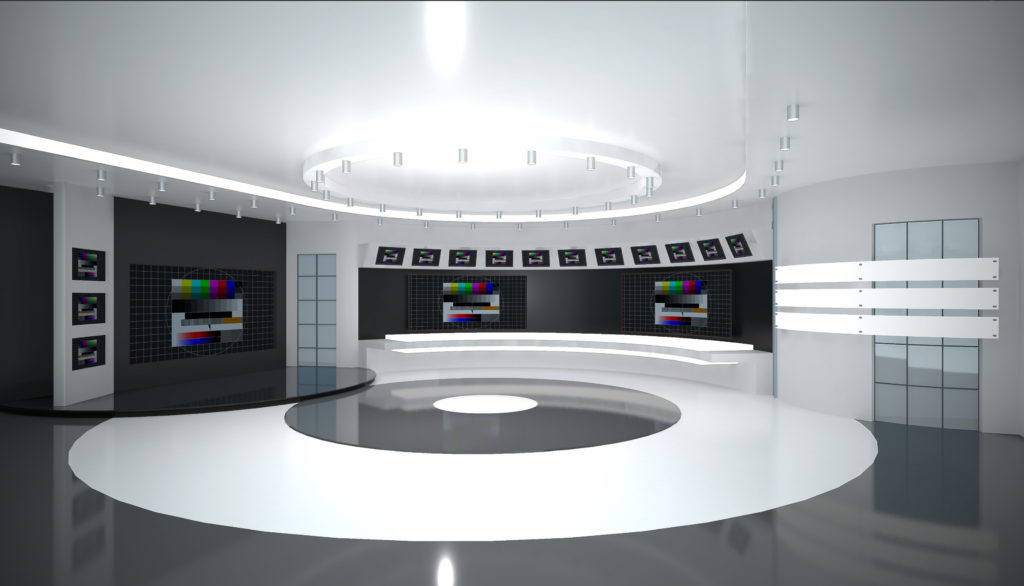 Virtual Set 003 For Vset3D Studio | Vset3D Virtual production Software