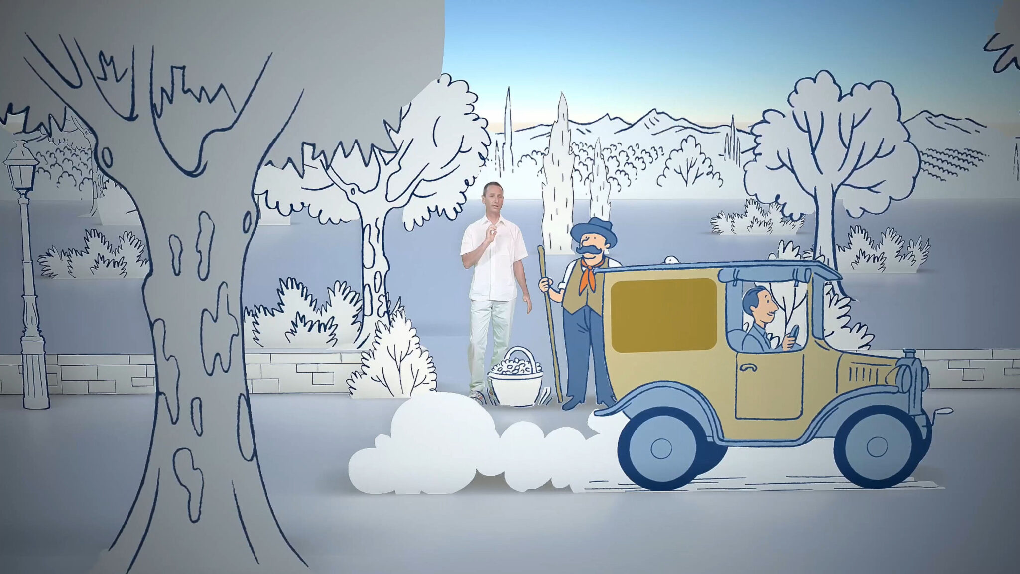 Cartoon Set | Vset3D Virtual production Software