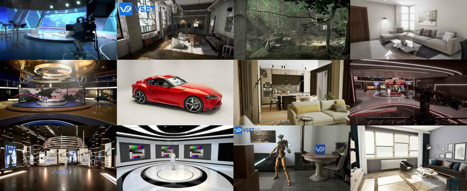 Vset3D Free Demo | Vset3D Virtual production Software
