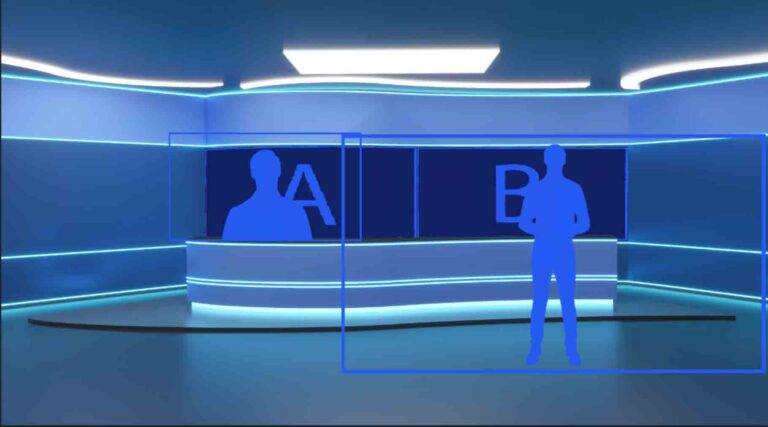 Virtual-set-vMix – Vset3D Virtual production Software