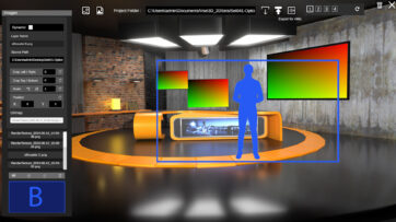 Virtual-set-vMix – Vset3D Virtual production Software